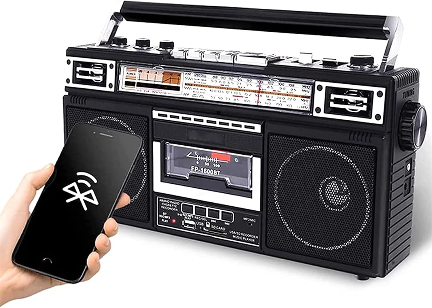 Cassette Tape Player,Portable Retro Radio And Recorder,Classic 80s ...