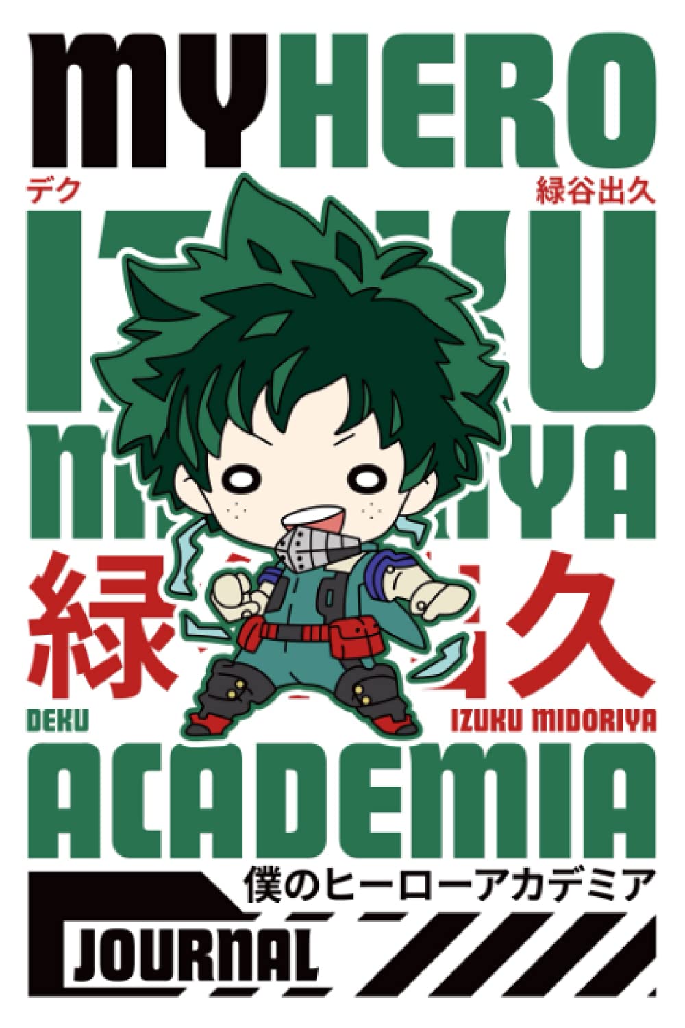 Buy Izuku Midoriya - Boku no Hero Academia Journal and : 6x9 Boku no ...