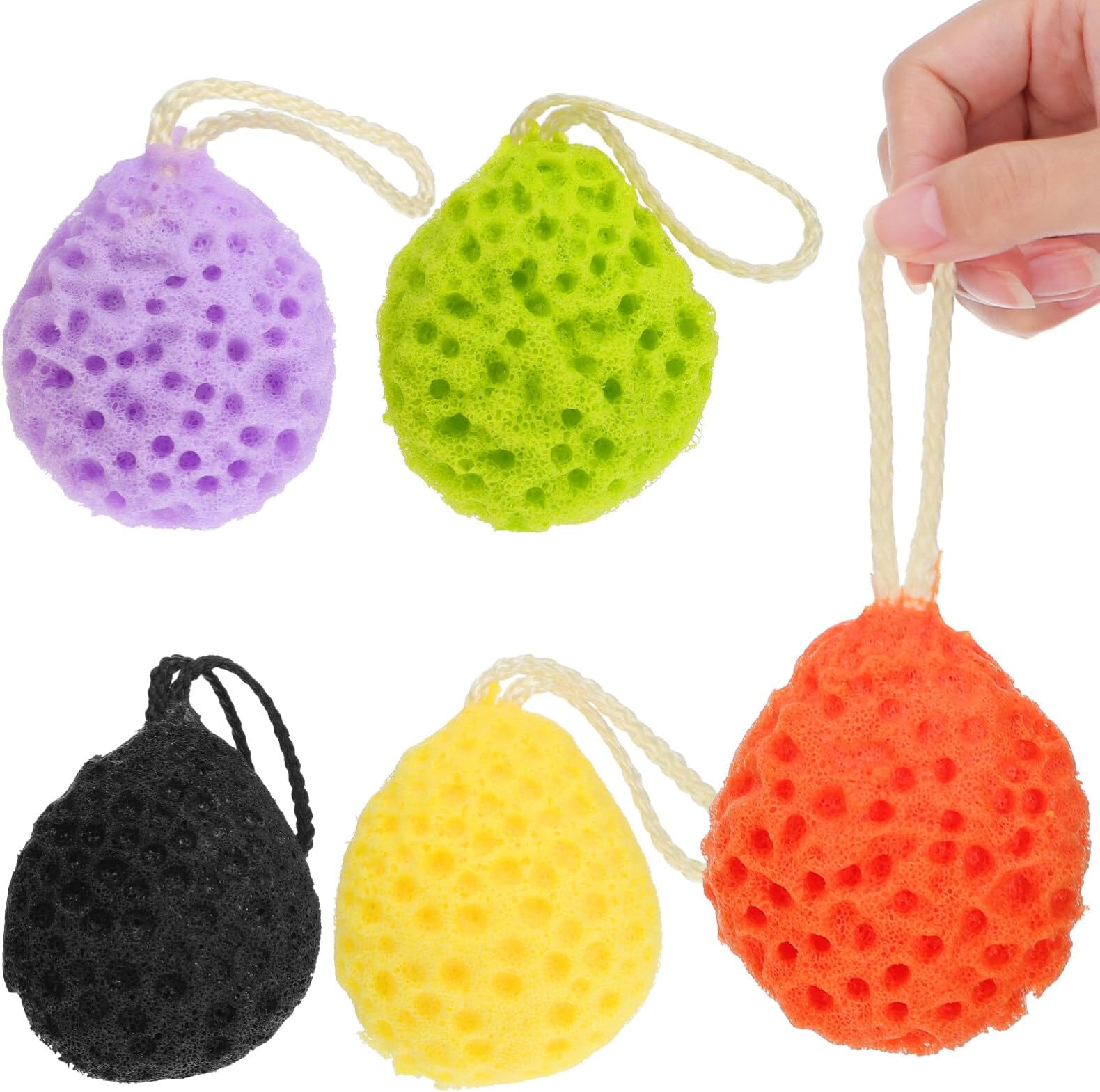 Amazon.com: Spongentle Deep Cleansing Dual Texture Body Loofah Sponge ...