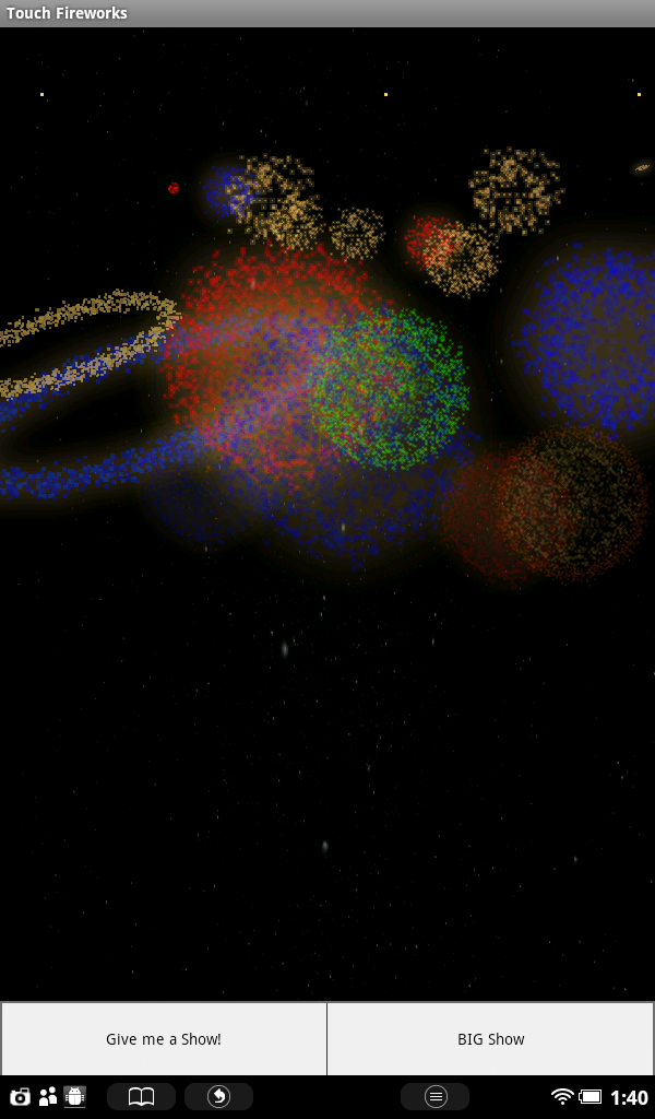 Touch Fireworks - App on Amazon Appstore