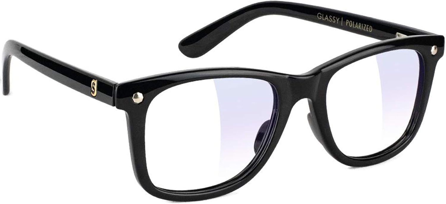 Amazon.com: Glassy Mikemo Plus Gaming Glasses with Clear Lenses and ...