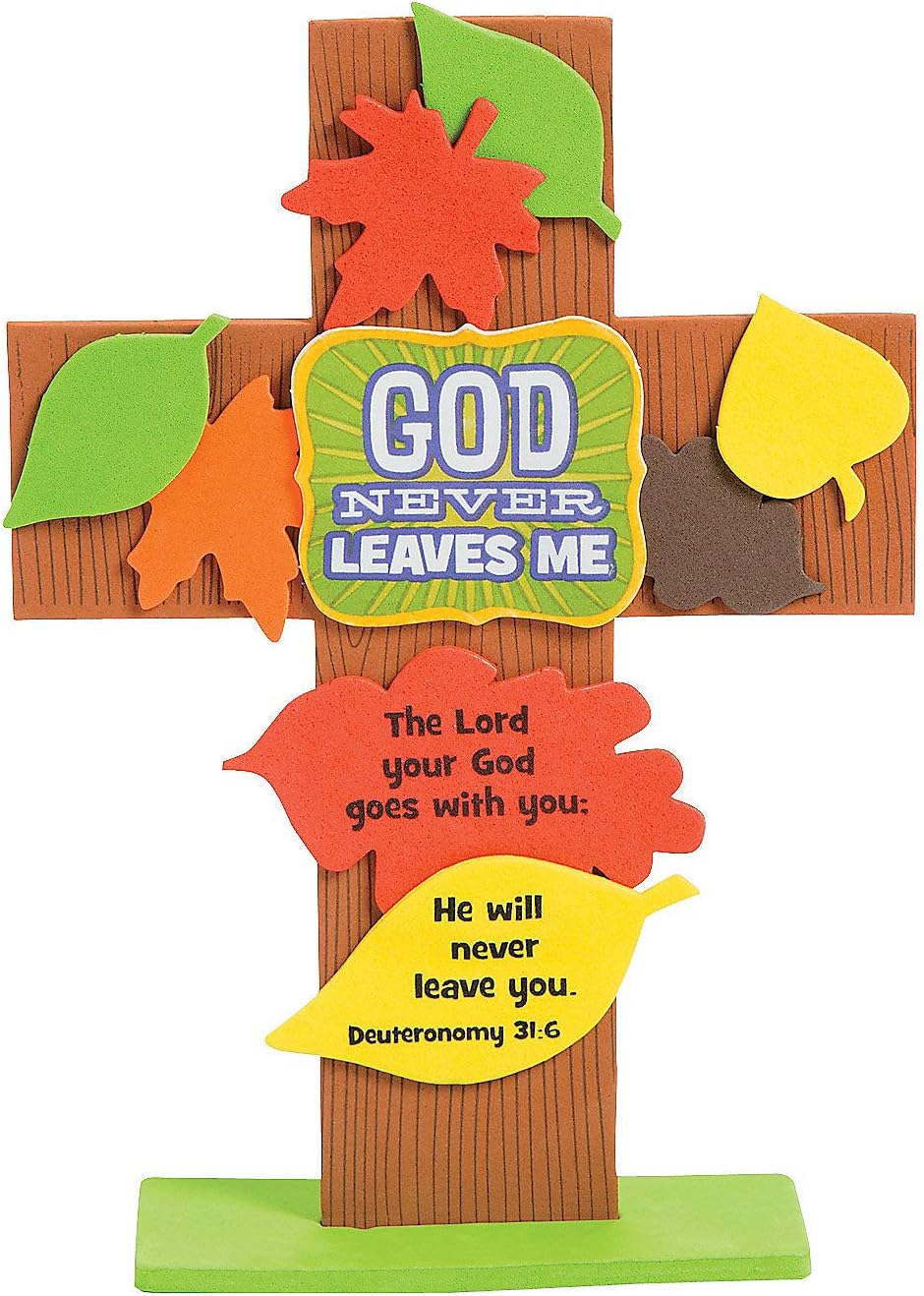 God Never Leaves Me Cross Craft Kit - Fun Activity Philippines | Ubuy