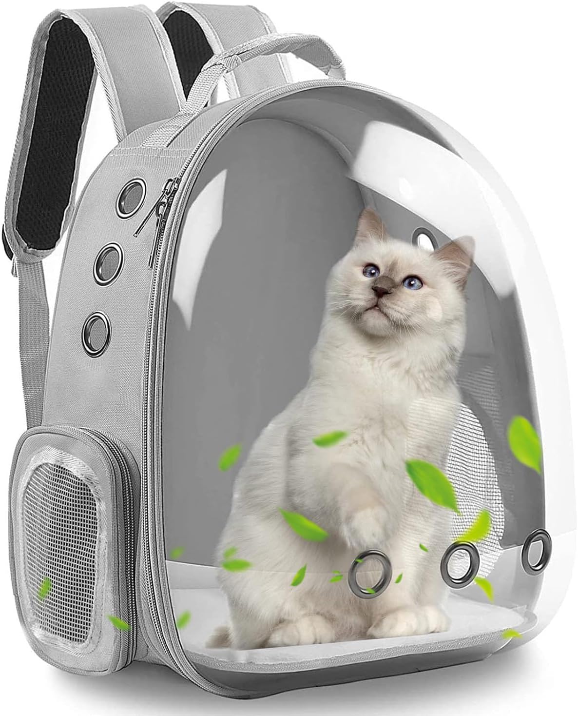 Amazon.com : Cat Backpack Carrier,Expandable Pet Bubble Backpack ...