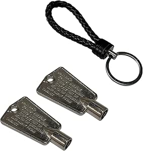 Amazon.com: Beaufan Metal Freezer Door Keys Fits Frigidaire, Kenmore ...