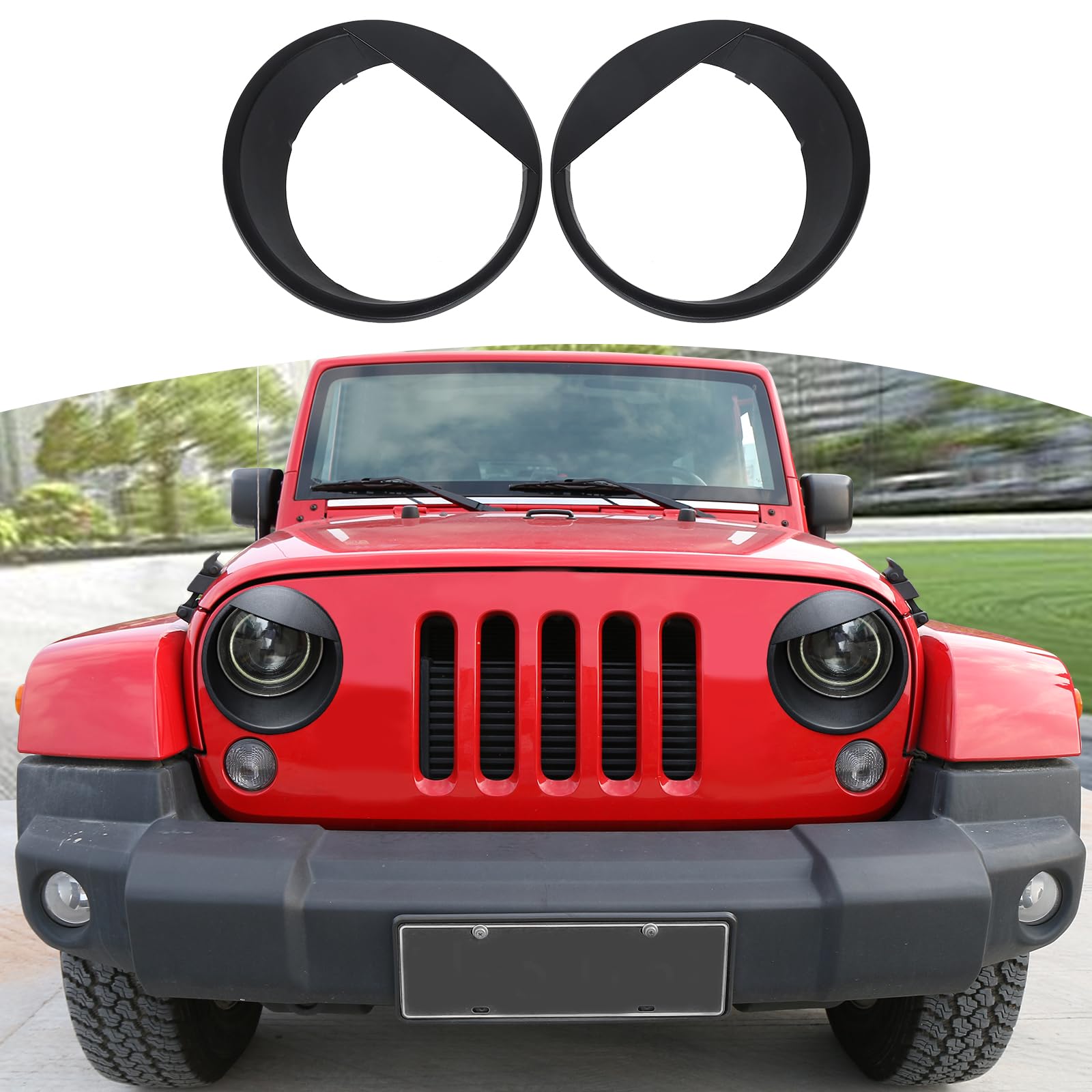 Angry Lights Jeep