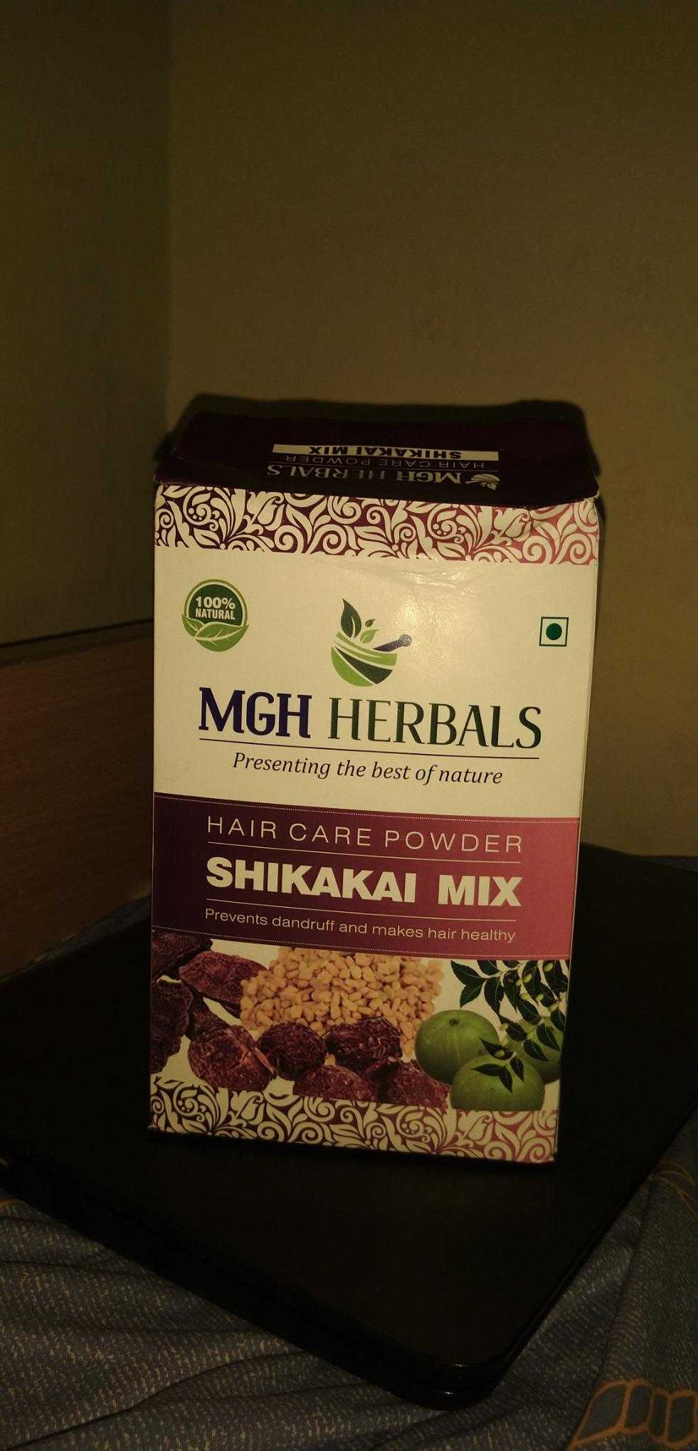 MGH Herbals 100% Natural Organic Shikakai Mix Powder With Amla, Reetha ...