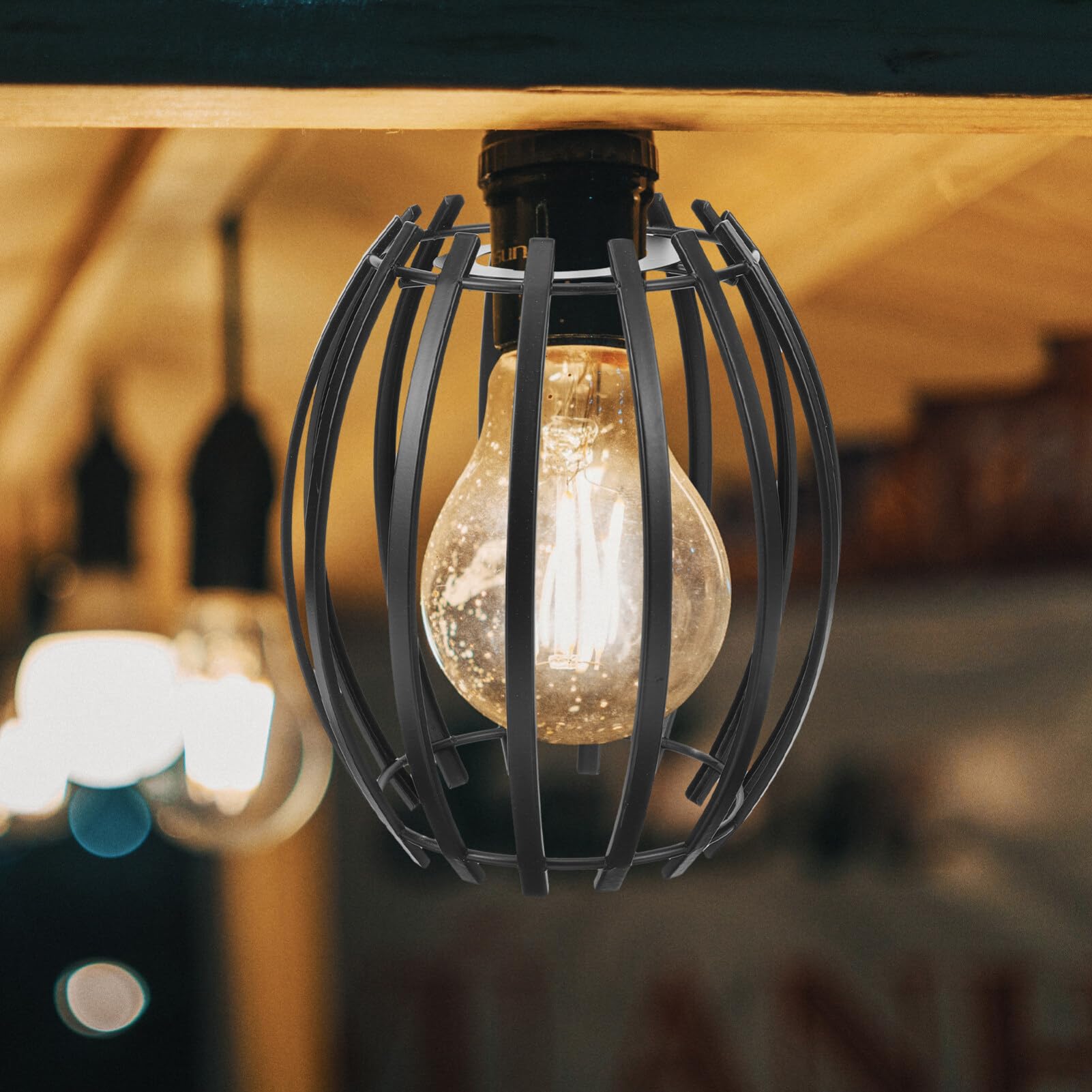 Metal Light Bulb Covers EZ SHADE Clip On Light Bulb Cover, 9.1 Inches,