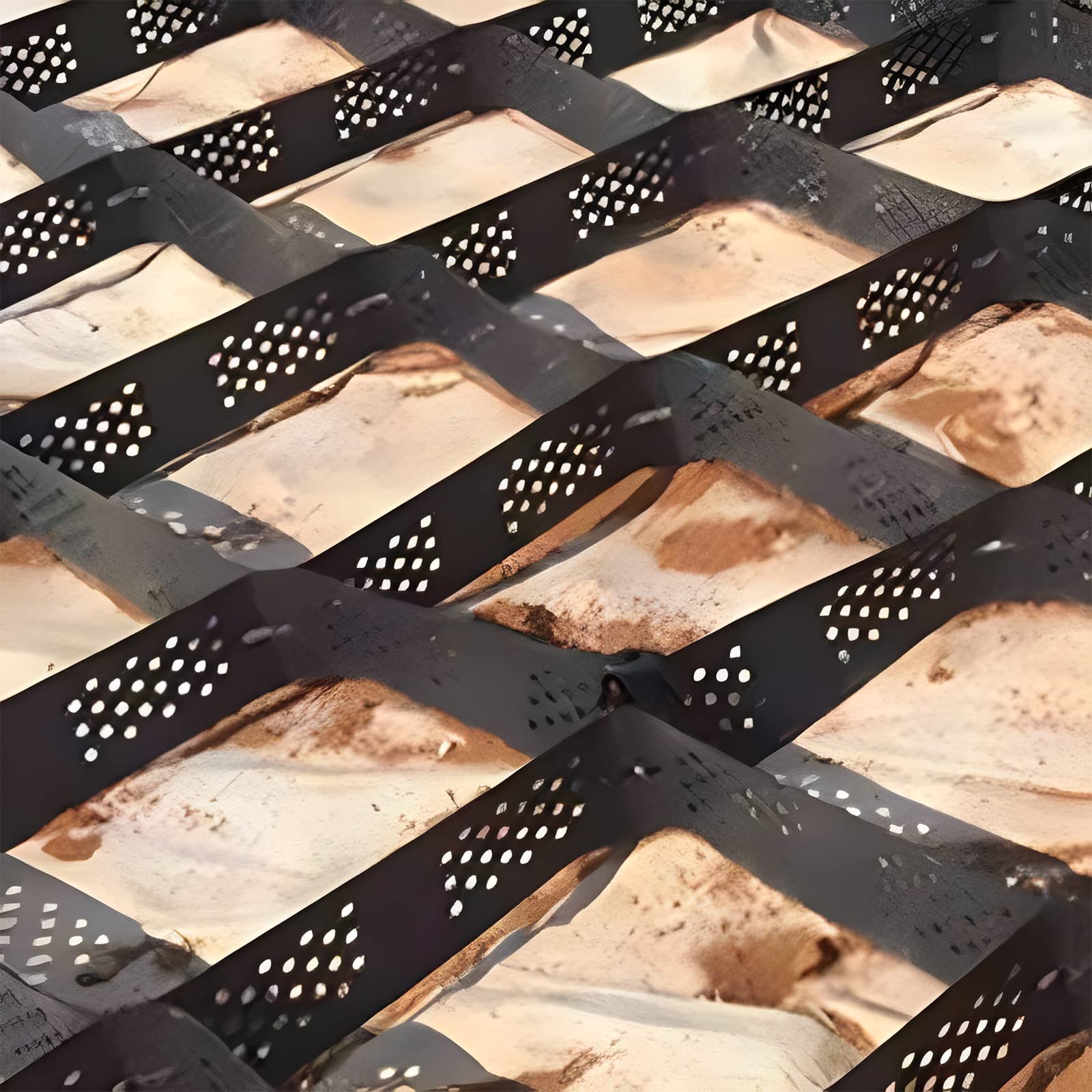 Buy ADCUFF 2inch Driveway Grid System, Heavy Duty Geo/Ground Grid for ...