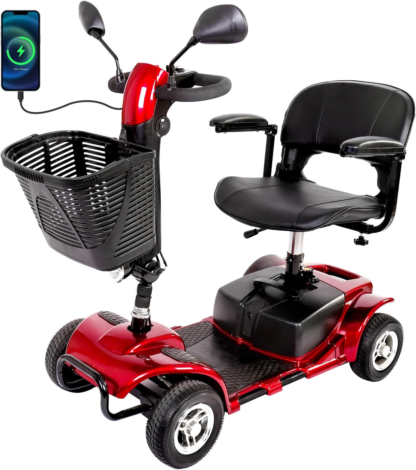 Amazon.com: Drive Medical Spitfire Pro SE 3 Wheel Power Mobility ...