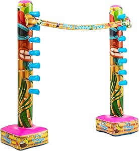 Amazon.com: Libima Inflatable Hawaiian Limbo Party Game Tropical Theme ...