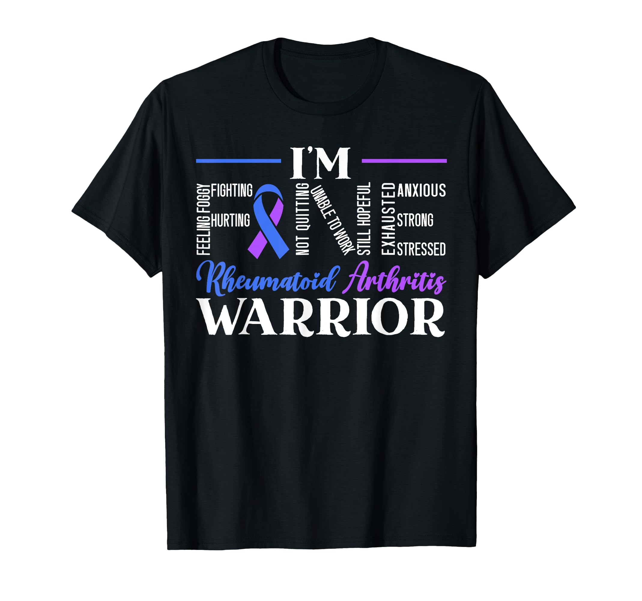 Amazon.com: Rheumatoid Arthritis Awareness SteMi Apparel Unisex-Adults ...