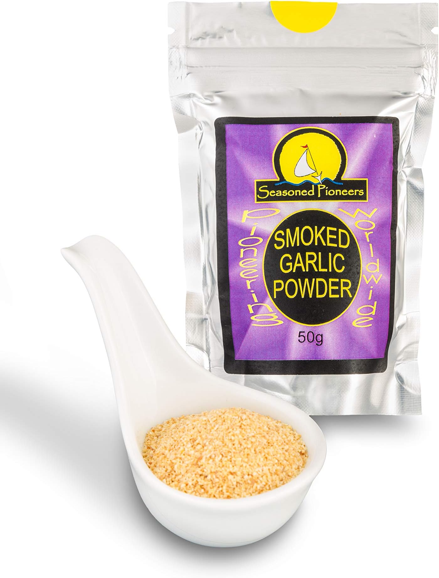 Amazon.com : Seasoned Pioneers Smoked Garlic Powder : Grocery & Gourmet ...
