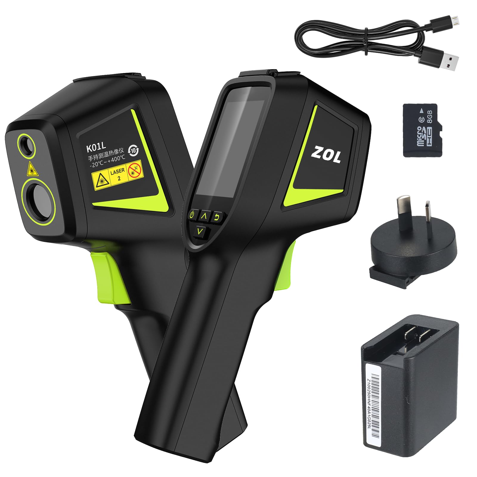 Amazon.com: K01L Thermal Imaging Camera, 192 x 164 IR High Resolution ...