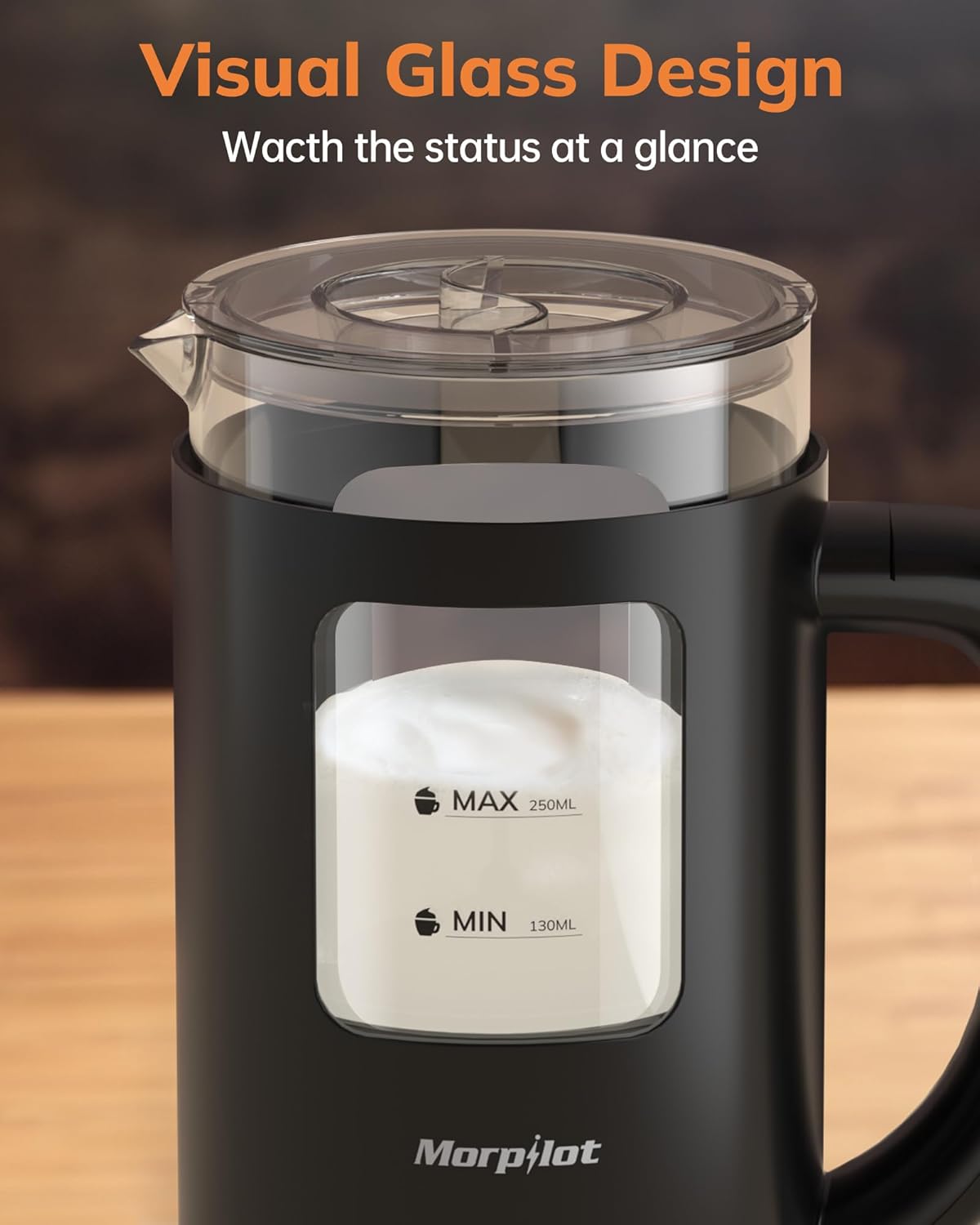 Morpilot HS007 4-in-1 Automatic Milk Frother User Manual