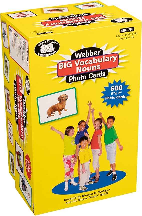 Amazon.com: Super Duper Publications | Webber® Big Vocabulary Nouns ...