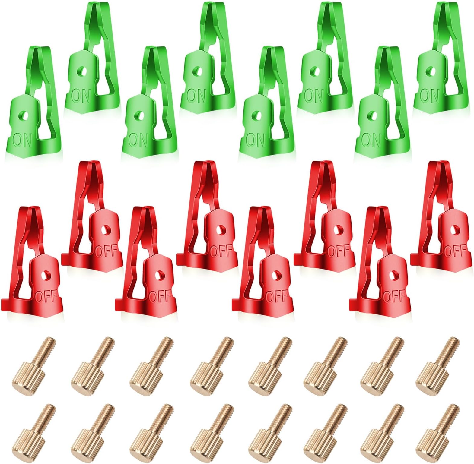 Amazon.com: Updated Pool Timer On Off Clips 12pcs, Juvaeny Time Switch ...