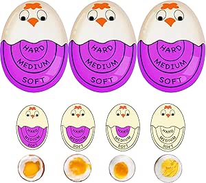 Amazon.com: Egg Timer for Boiling Eggs Soft Hard Boiled Egg Timer That ...