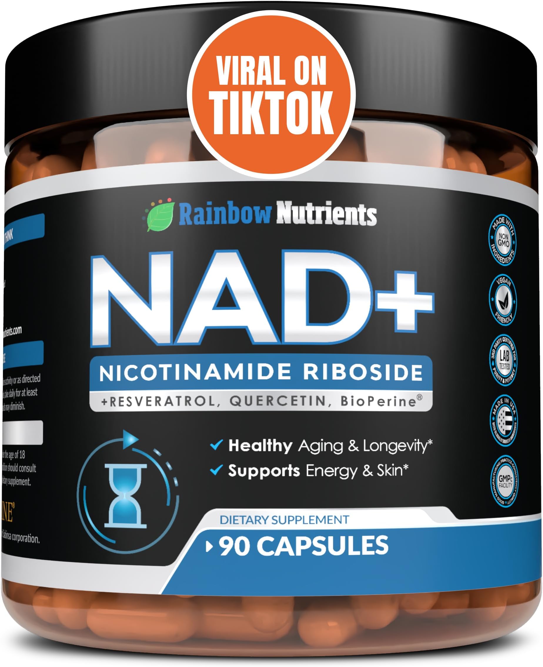 Amazon.com: Selerb NAD+ Supplement for Men – Anti-Aging, Antioxidant ...