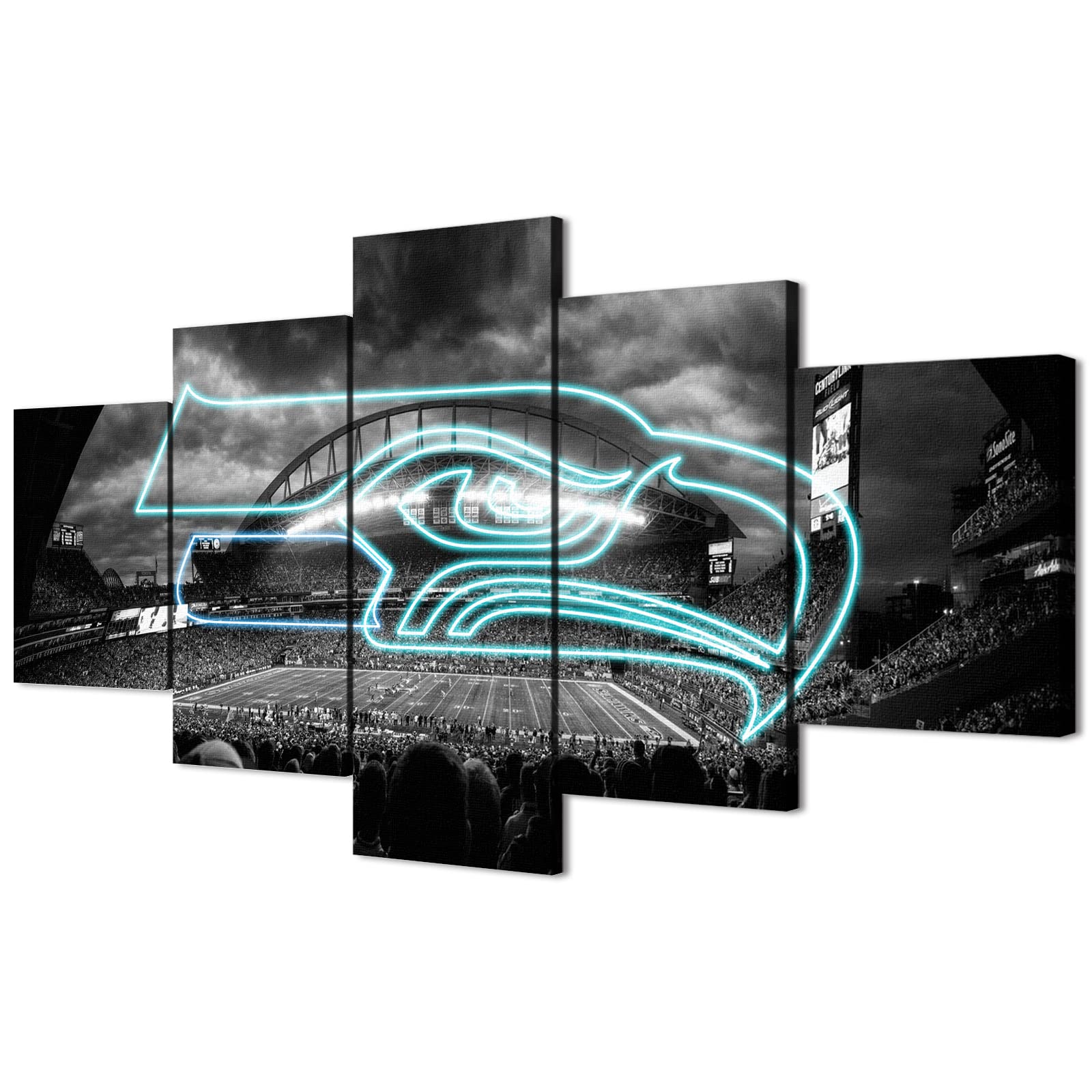 Amazon.com: (60X100CM/5PCS) Frame Canvas Print Poster - American ...