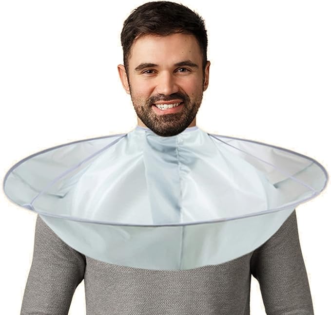 AMTOOCH Hair Cutting Cape Foldable Umbrella Barber Cloak Home Uses ...