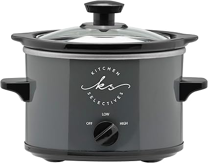 Amazon.com: Kitchen Selectives 1 1/2-Quart Slow Cooker Color Series ...