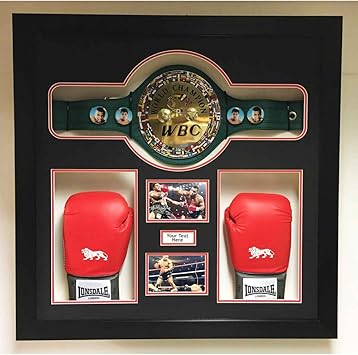 Kwik Picture Framing Ltd Boxing Championship Belt & Glove 3D Box ...