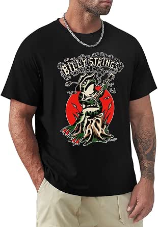 FLONTY T Shirt Man's Fashion Short Sleeve Tee Funny T-Shirt Casual Crew ...