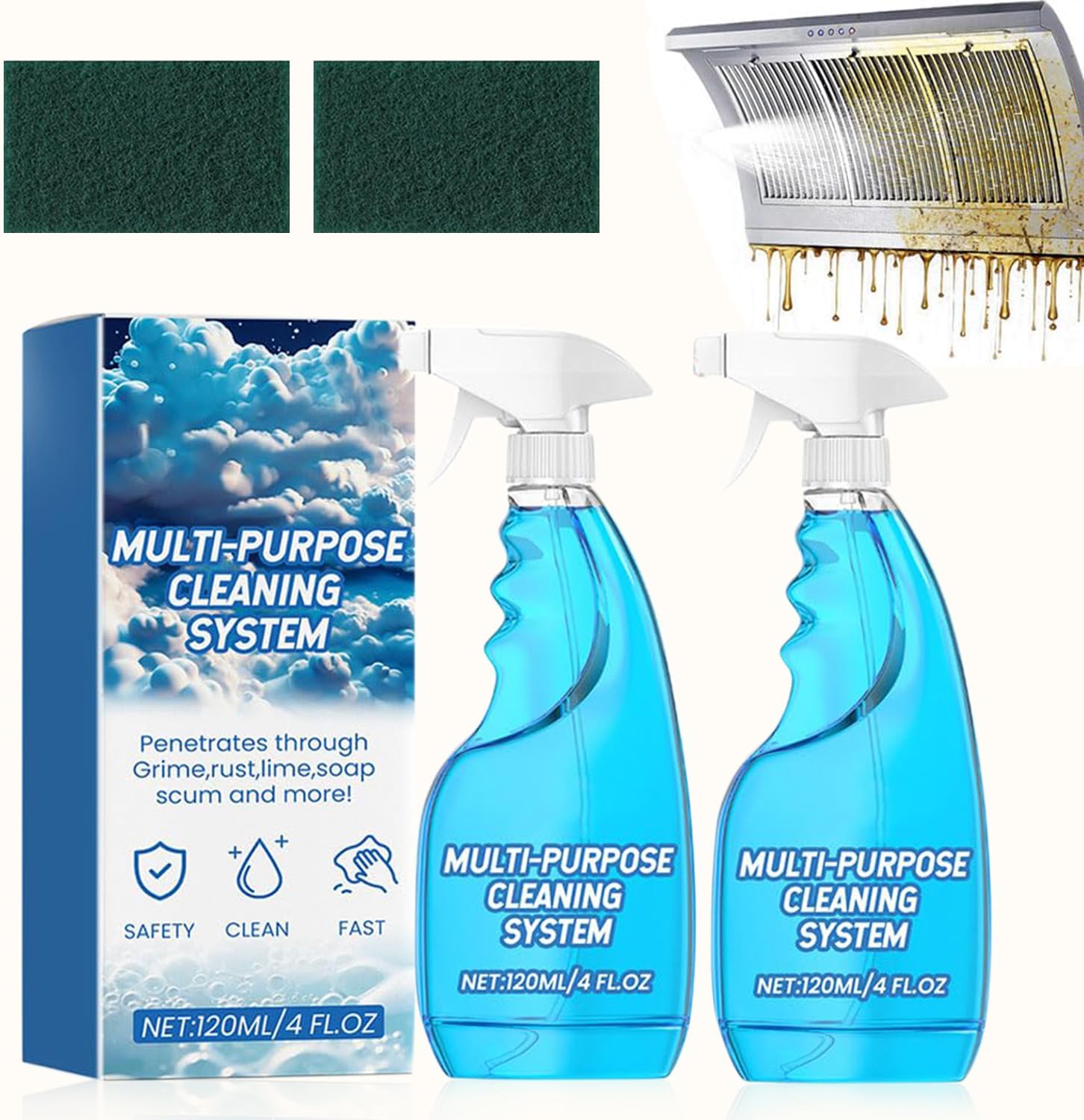 Amazon.com: 2PC Splash Spray Tablets & Spray Bottle,Splash Foam Sprays ...