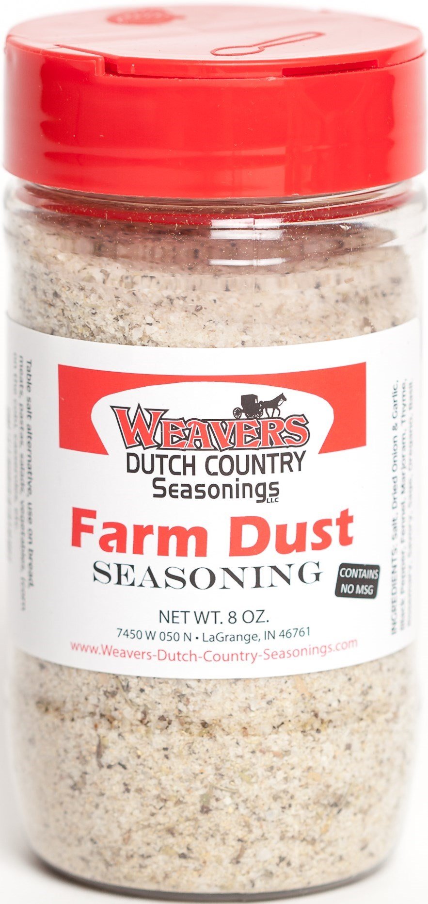 Weavers Dutch Country Farm Dust Seasoning 8oz - Authentic Blend for ...