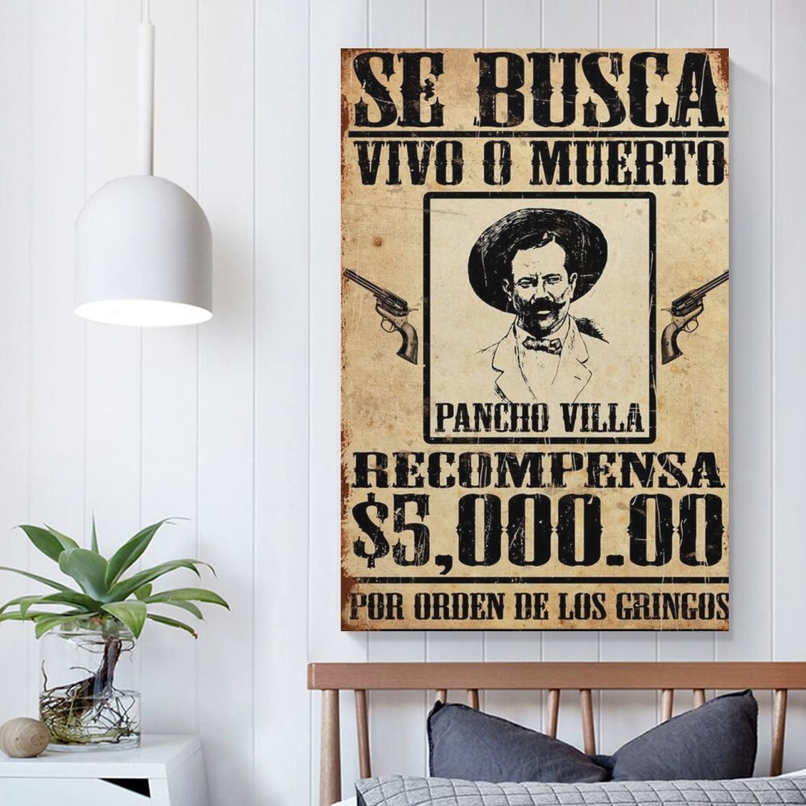 Cartaz De Procurado Da Villa Pancho