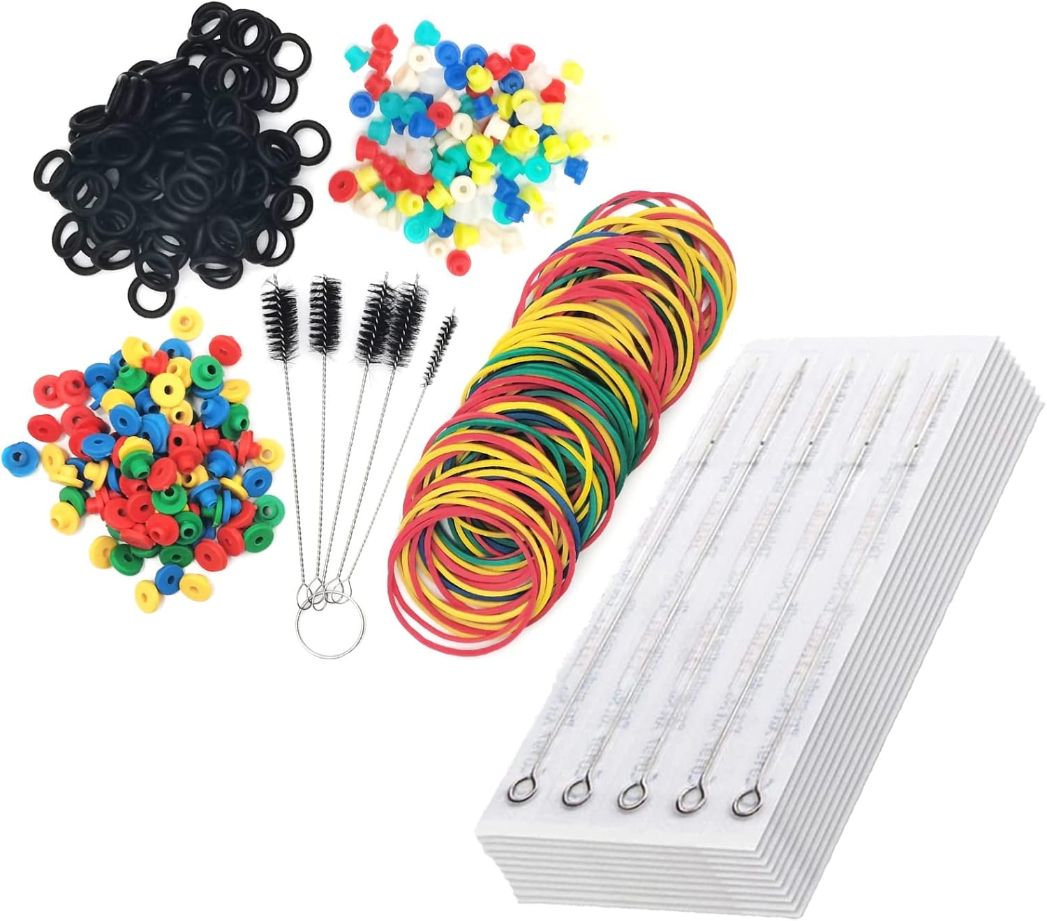 Amazon.com: Traditional NeeÐles and Acccessories Set, Long Bar 3RL 5RL ...