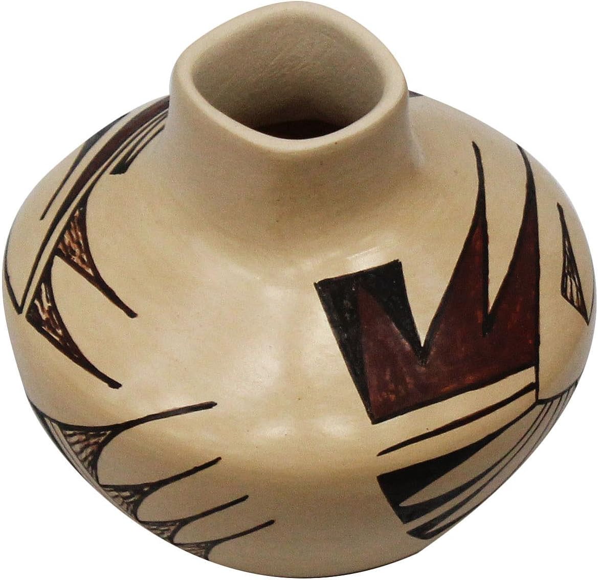 Amazon.com: Harrison Jim Jr, Hopi Pottery, Traditional Paints, 5 in x 4 ...