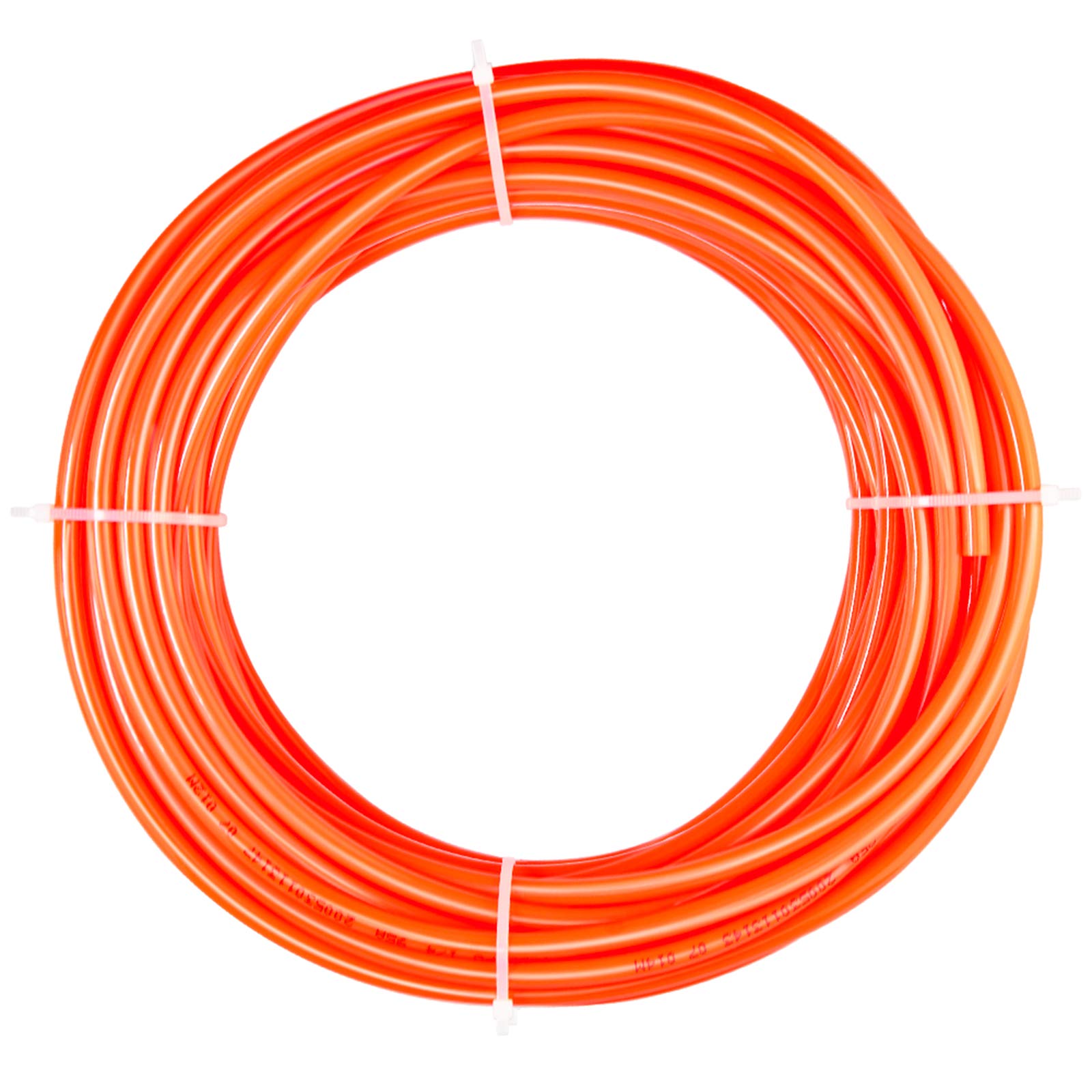 Snapklik.com : Orange 6mm OD 4mm ID Polyurethane PU Air Hose Pipe Tube ...