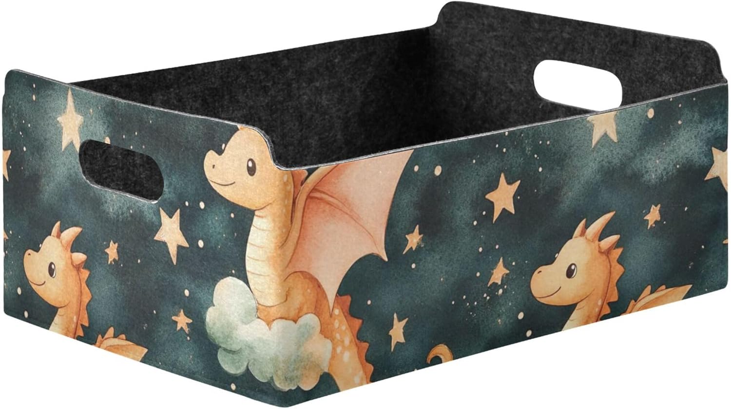 Amazon.com: xigua Cute Dragons Storage Bins with Handle Collapsible ...