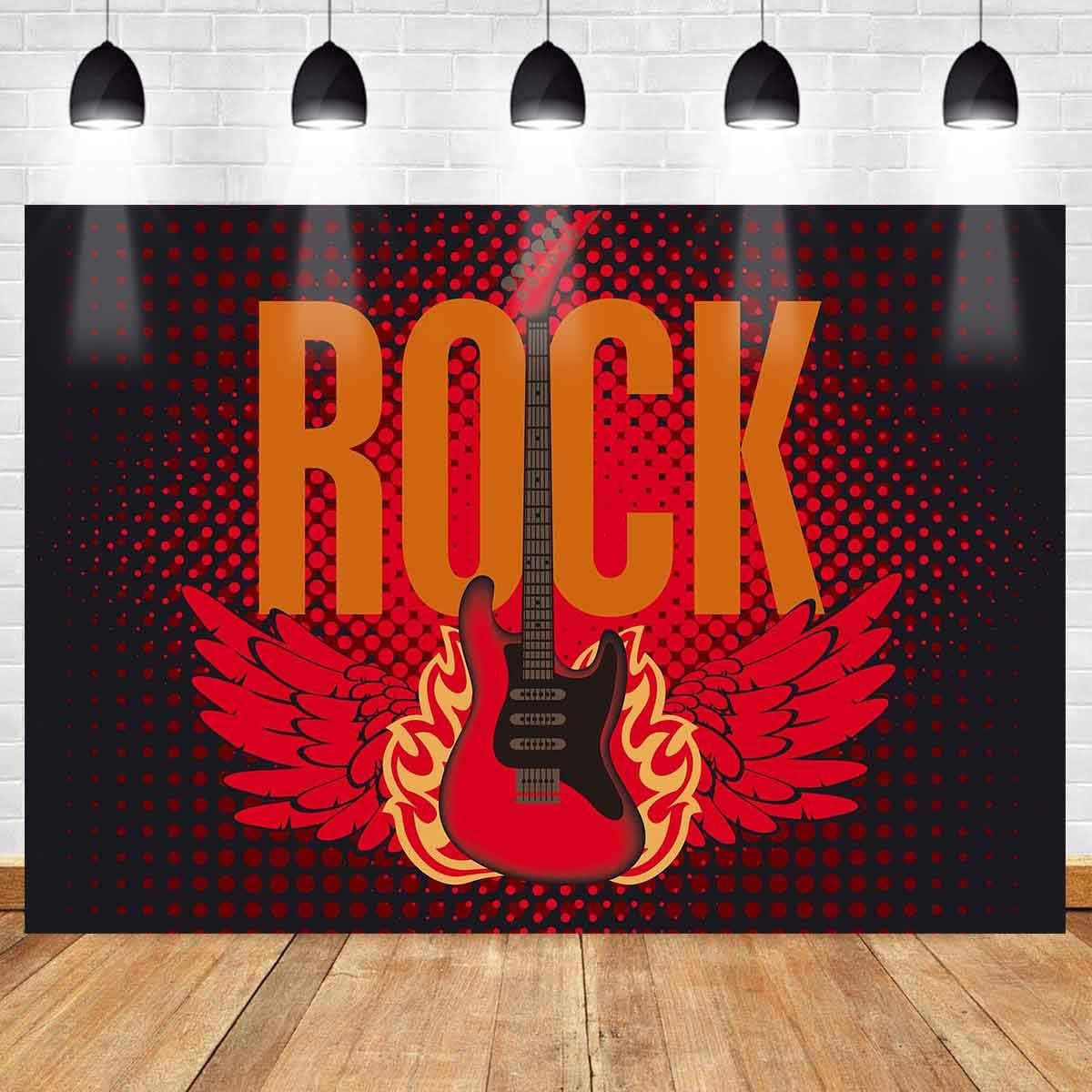 10x7ft Rock Star Music Party Photography Backdrop Philippines | Ubuy