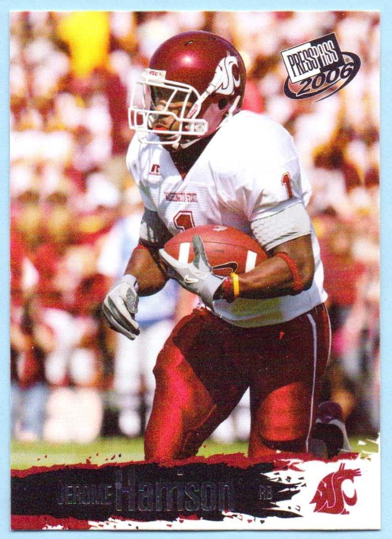 Jerome Harrison 2006 Press Pass Football Card #14 - Cleveland Browns ...