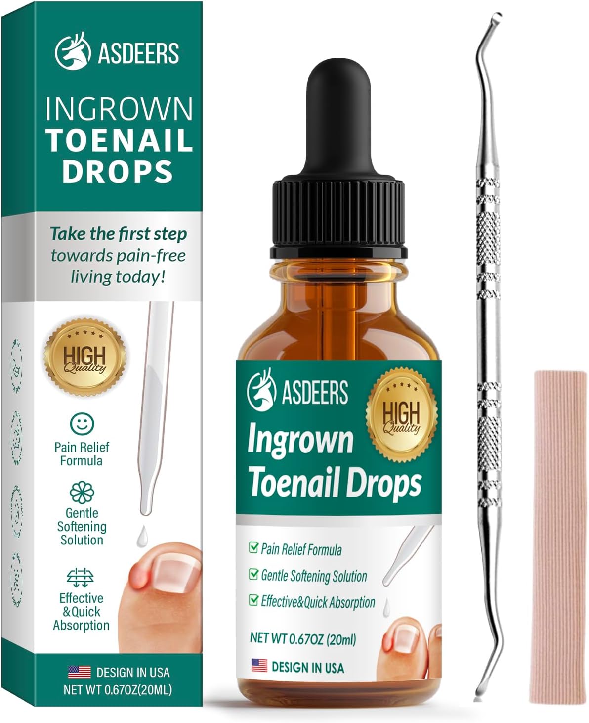 Amazon.com: Titania Nail Ointment Ingrown Toenails Treatment Foot Feet ...