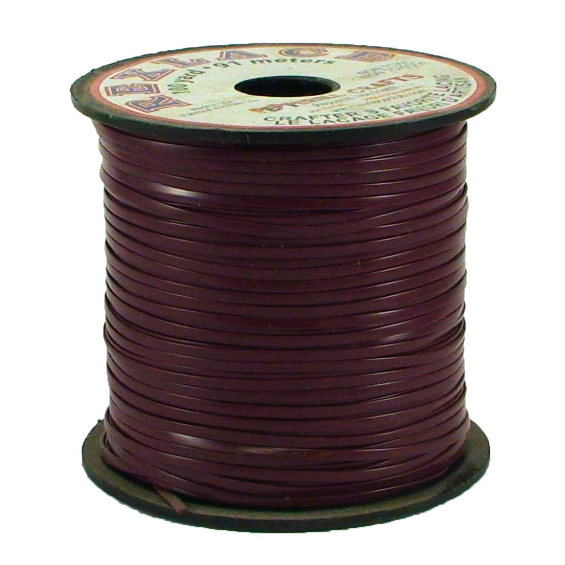 Amazon.com: SLC Rexlace Maroon Plastic Lacing Cord for Crafts and ...