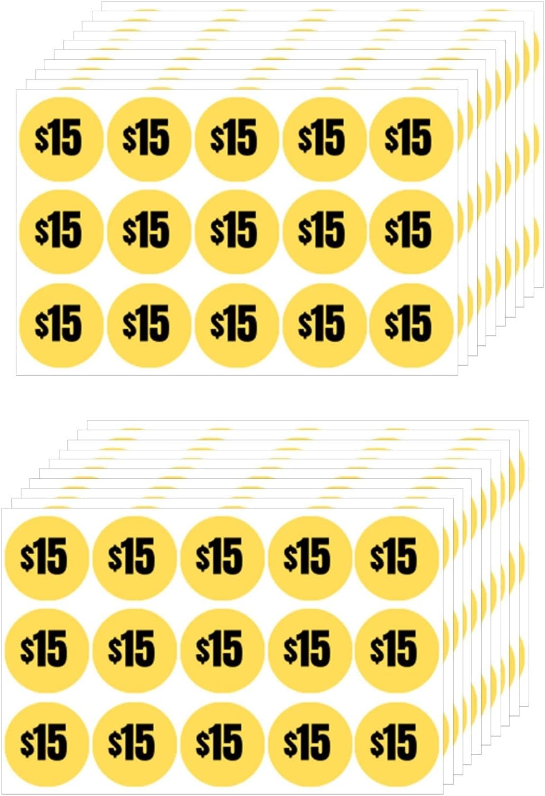 Amazon.com : Mobiusea Creation 300pcs $35 Price Stickers | 35 Dollar ...