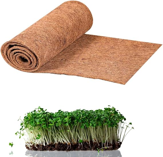 Amazon.com: QoTang 1 Roll Microgreens Growing Mat 10"" X 157 ...