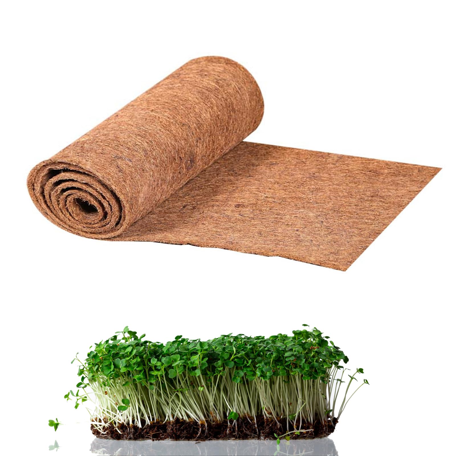 Snapklik.com : 1 Roll Microgreens Growing Mat 10" X 157", Microgreen ...
