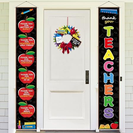 Amazon.com: We Love Our Teachers Banner, We Love Our Teachers ...