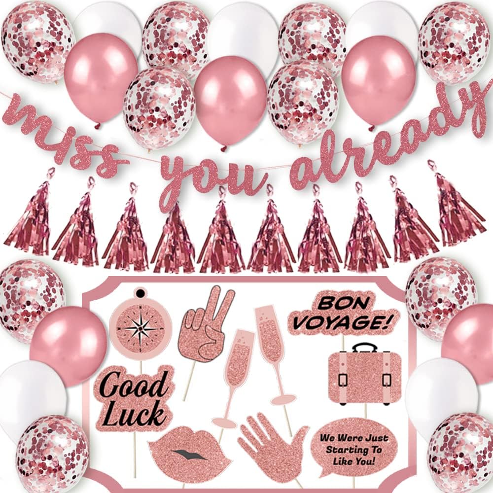 Buy Going Away Party Decorations Kit Miss You Already Banner 10 Going Away Party Photo buy-going-away-party-decorations-kit-miss-you-already-banner-10-going-away-party-photo