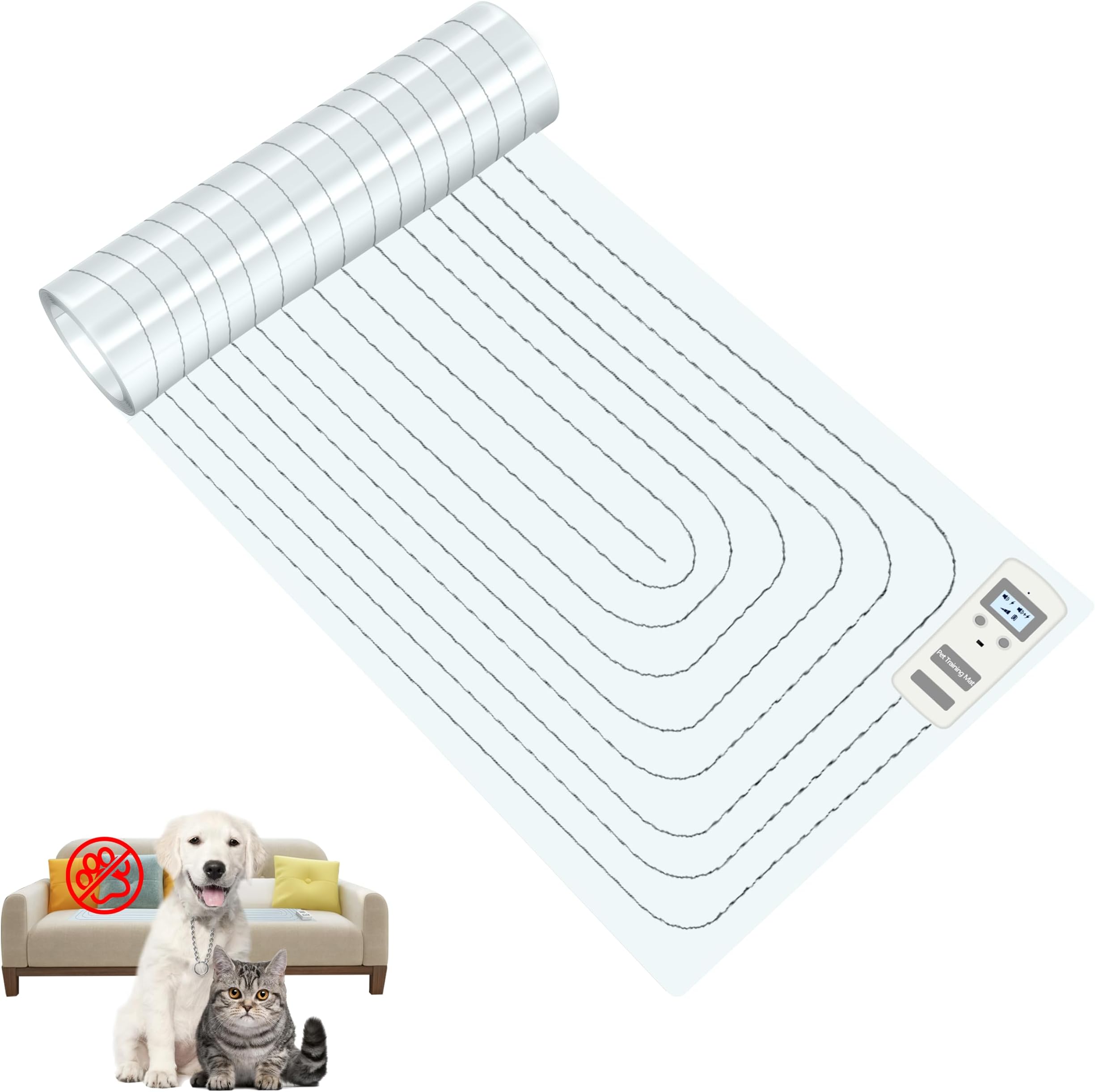 Amazon.com : SUNWAYES Electronic Pet Training Mat [2024 Upgraded], LED ...