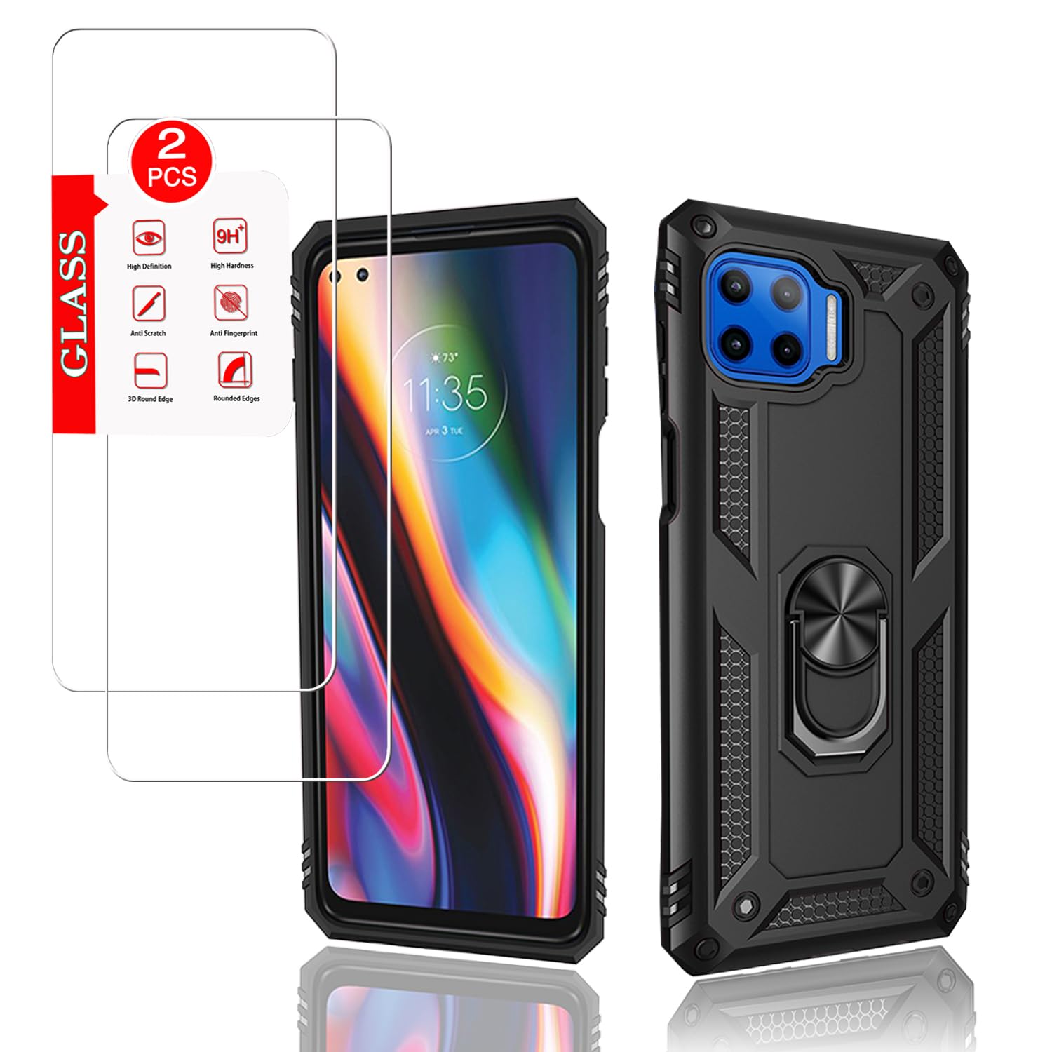 Amazon.com: for Motorola Moto One 5G Case/One 5G UW Case/G 5G Plus Case ...
