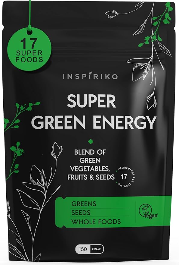 Super Greens Powder with 17 Superfoods – Green Powder Superfood Made ...
