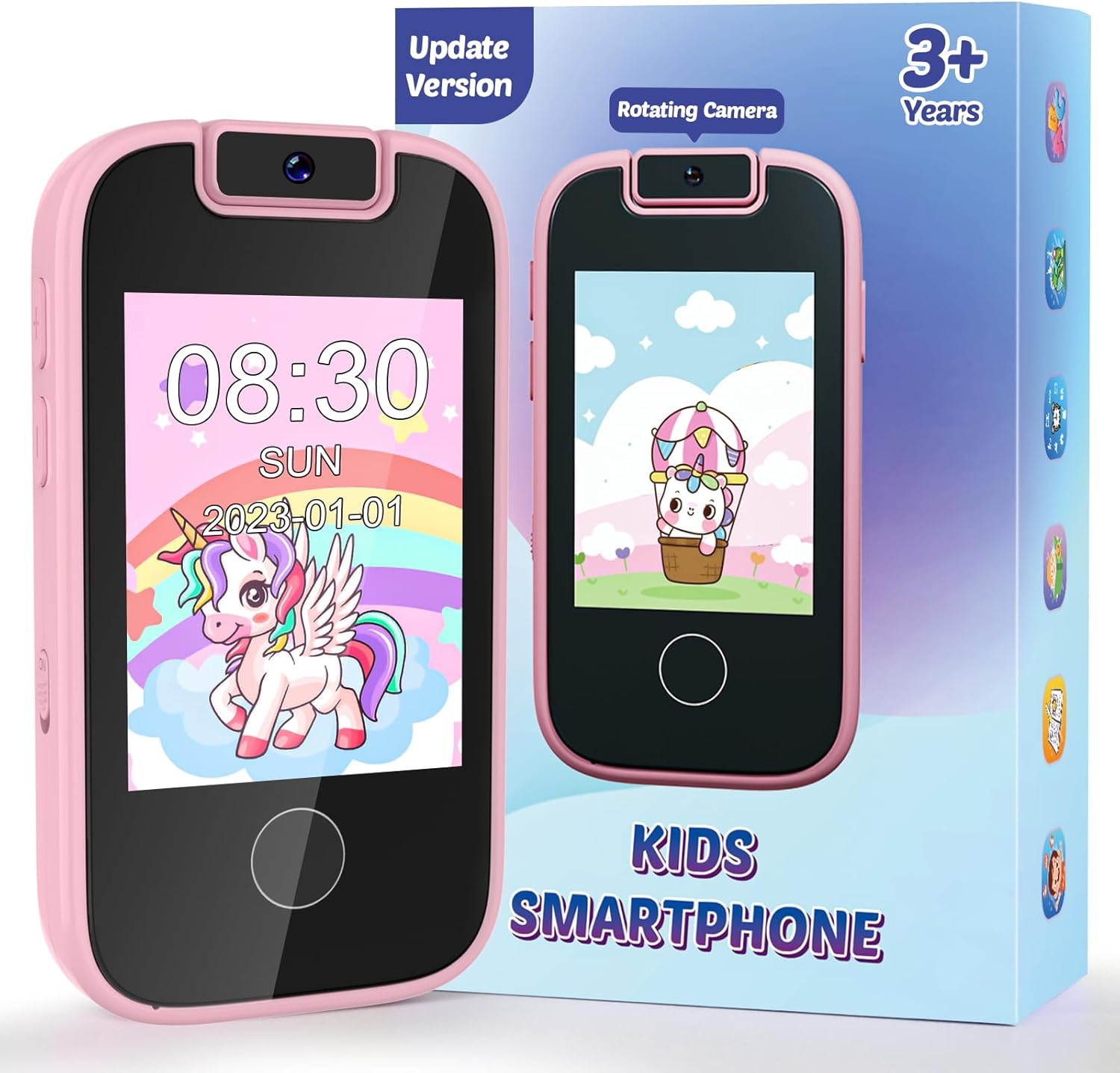Amazon.com: Kids Smart Phone for Girls, Christmas Birthday Gifts Girls ...