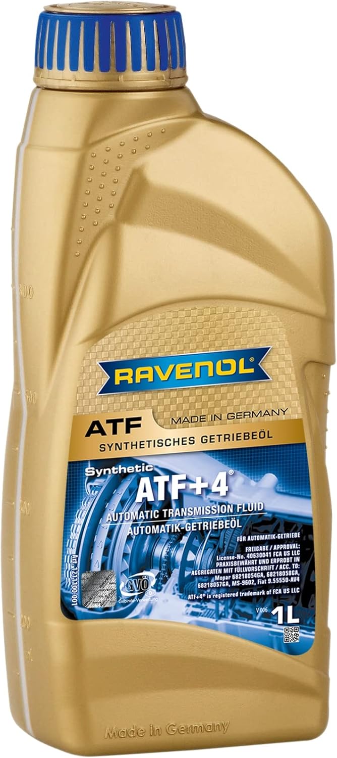 Amazon.com: RAVENOL J1D2134-001 ATF (Automatic Transmission Fluid ...