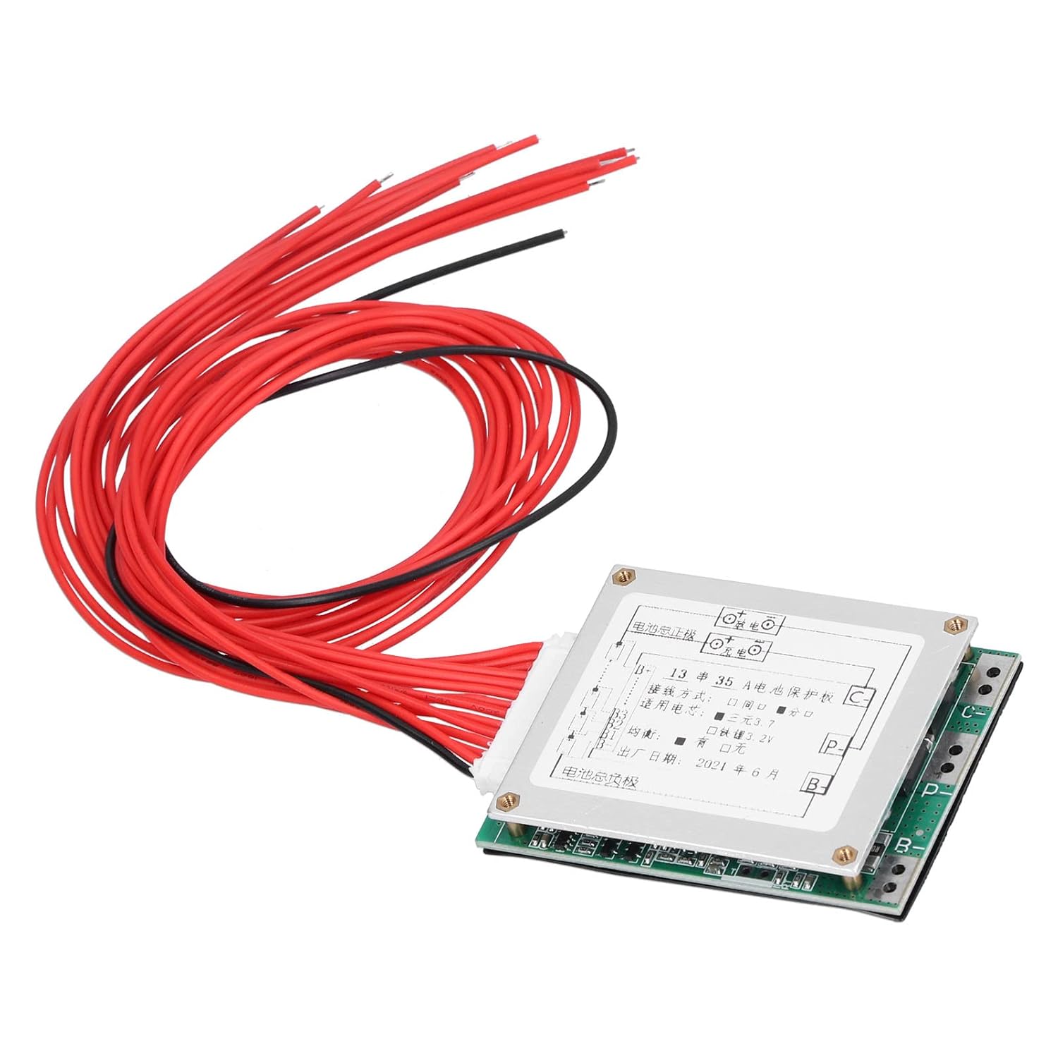 Li Ion Battery Protection Board, 35A 48V BMS Boards for Lithium Cell ...