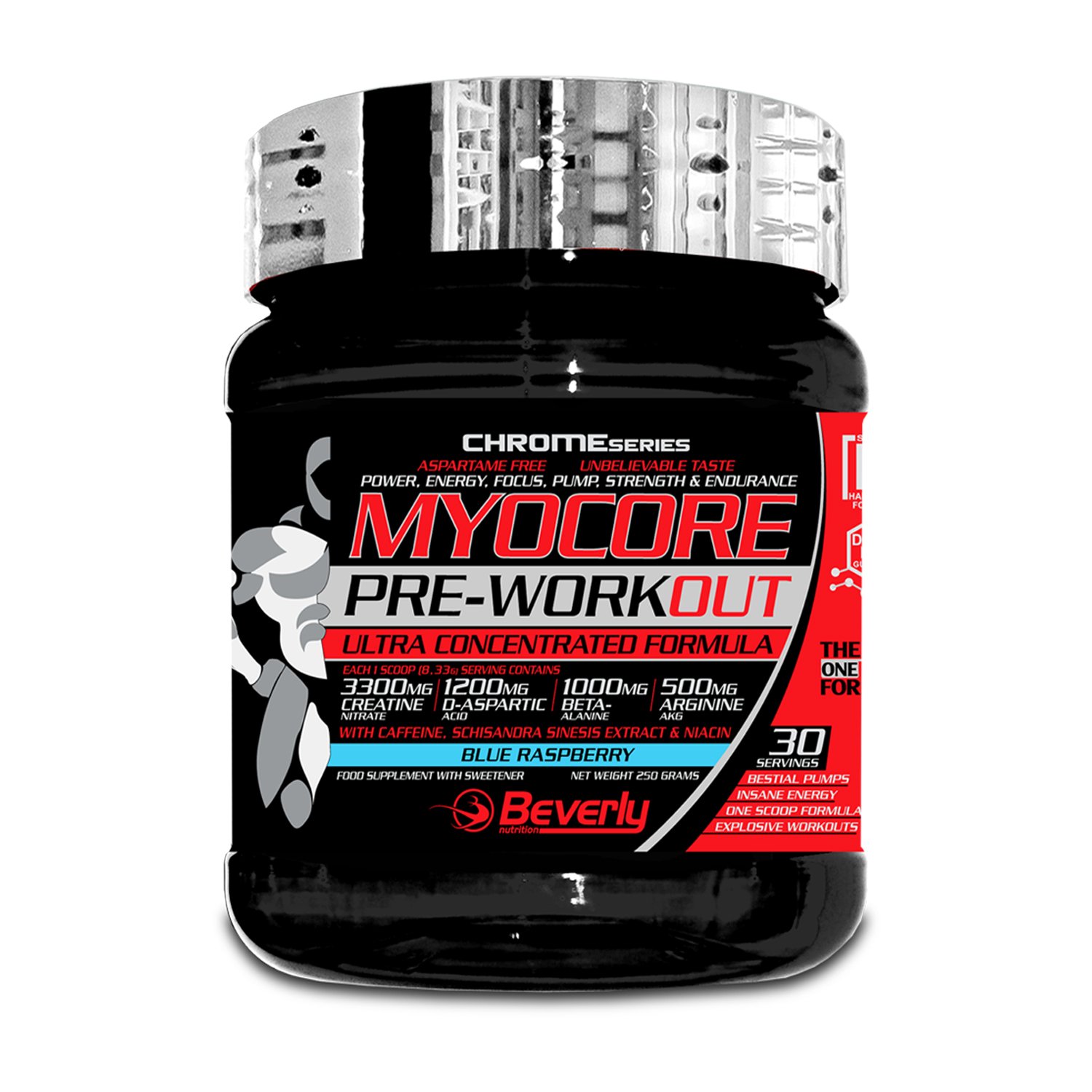 Buy Beverly tion Exclusive For ABSat40 Myocore Pre-Workout Supplement ...